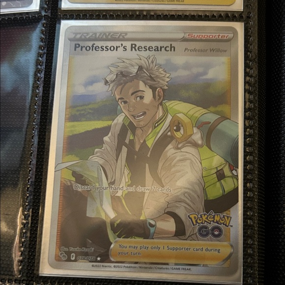 Pokemon | Toys | Pokemon Trading Card Professors Research With Green ...